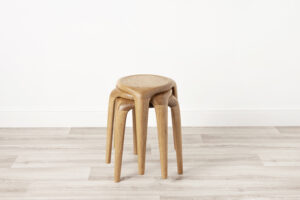 Stool FP/W-3: Contemporary Wood Stool Perfection