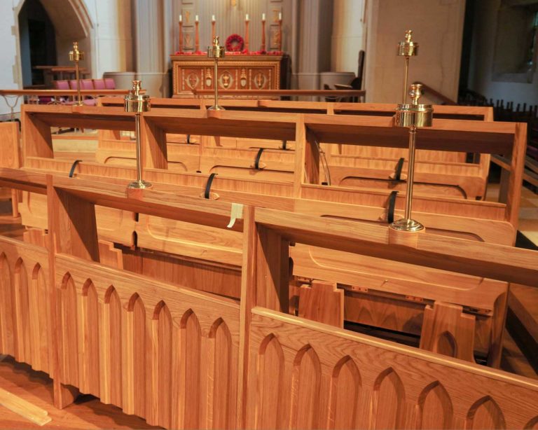 Choir Stalls for St Mildred's Church Croydon - Dovetailors