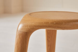 Stool FP/W-3: Contemporary Wood Stool Perfection