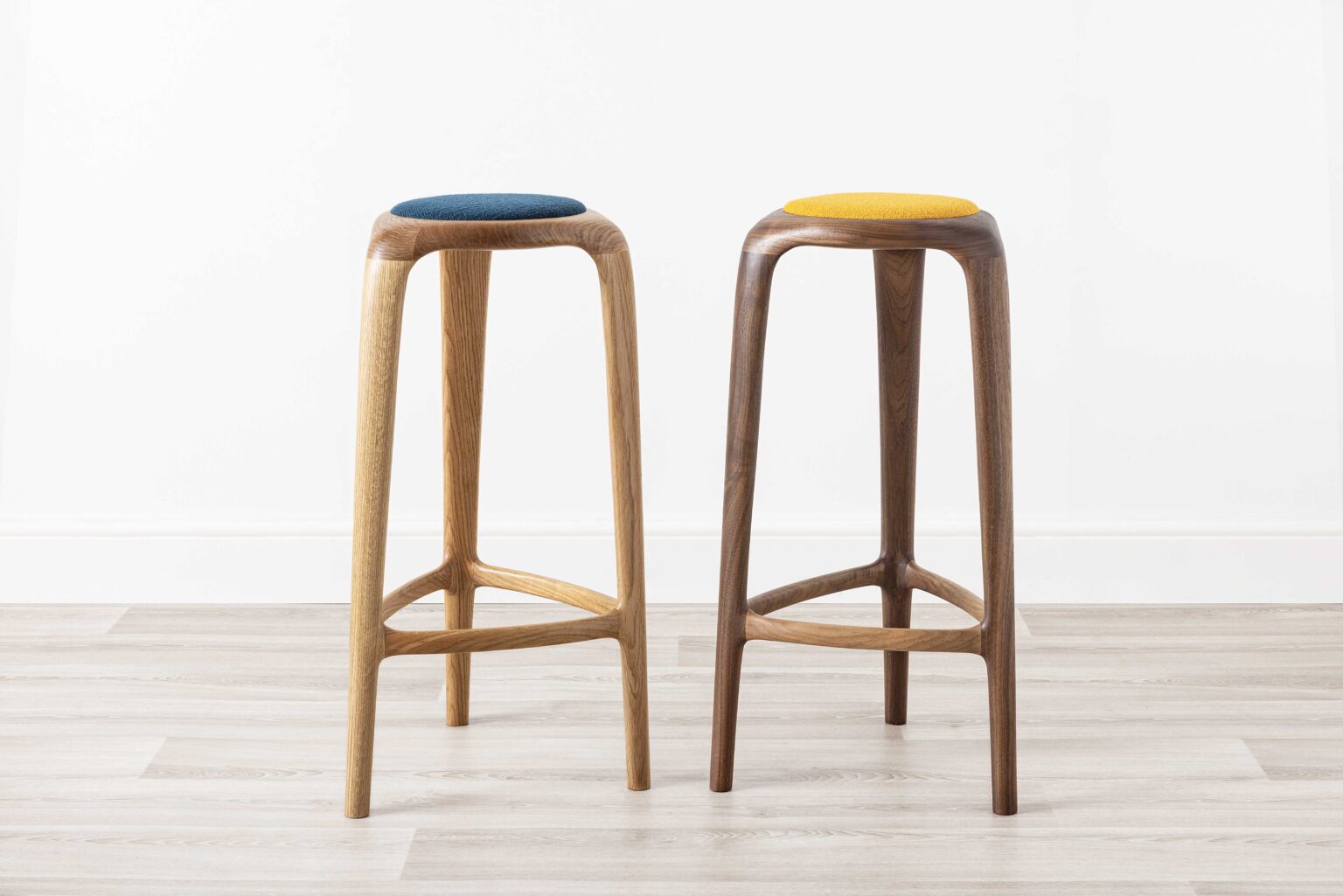 Bar Stool FP/W-3: Contemporary Wood Bar Stool