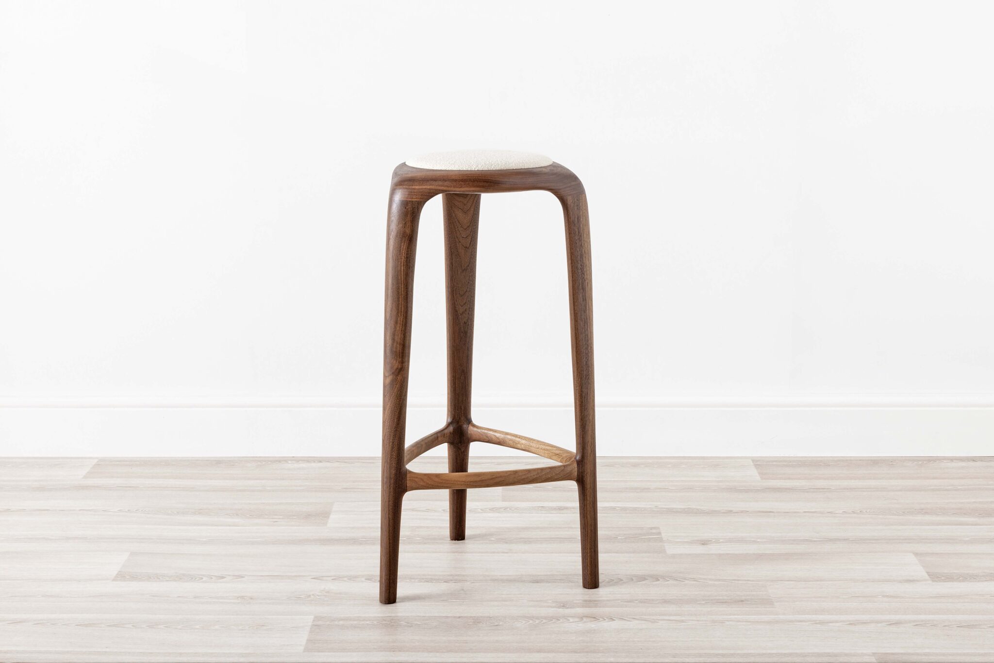 Counter Stool FP/W-3: Contemporary Wood Counter Stool